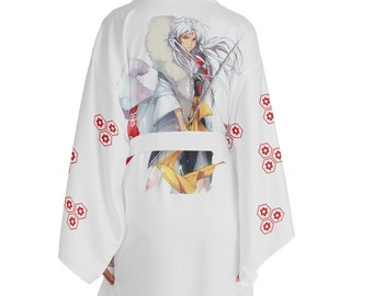 Men's Clothing Clothing Lady Sesshomaru Long Sleeve Kimono Robe // Lord ...