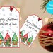 Printable Christmas Gift Tags, Holiday Gift Tags, Cookie Tags, Favor ...