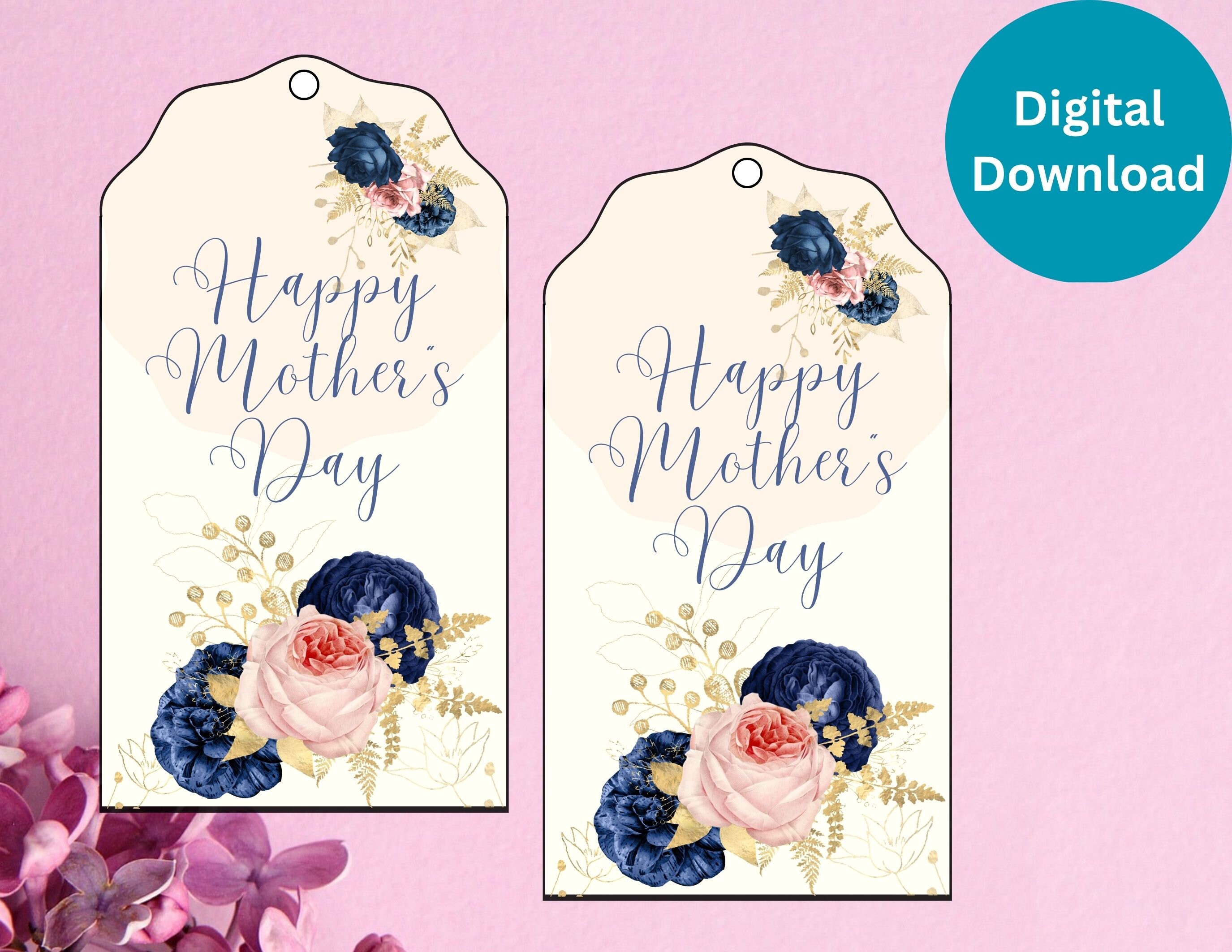 Printable Mother's Day Gift Tags, Favor Tags, Sweet Tags, Mother's Day ...