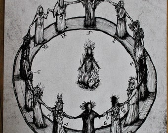 Dark Folklore Art - Etsy