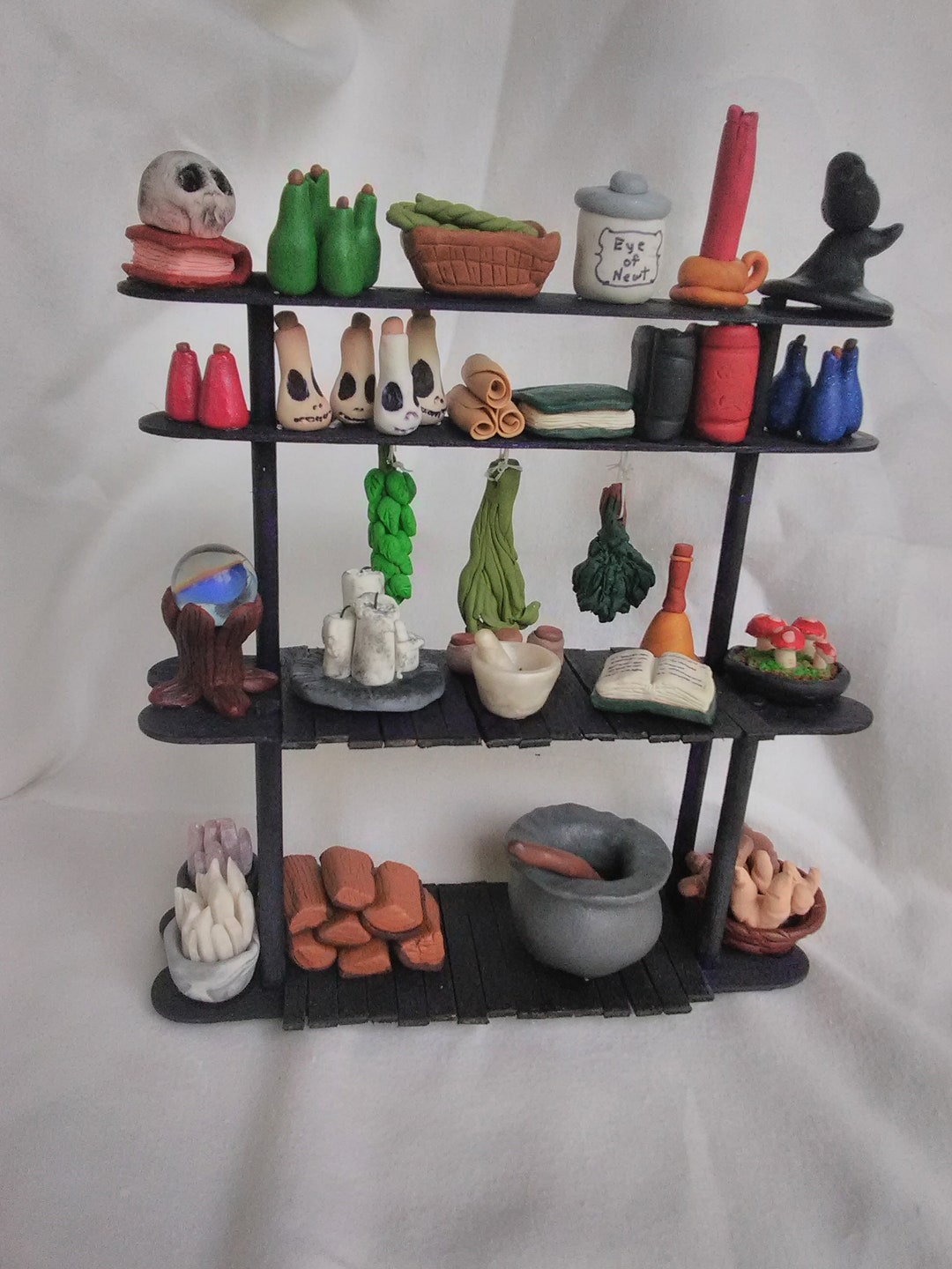 Polymer Clay Apothecary / Witch Workbench - Etsy