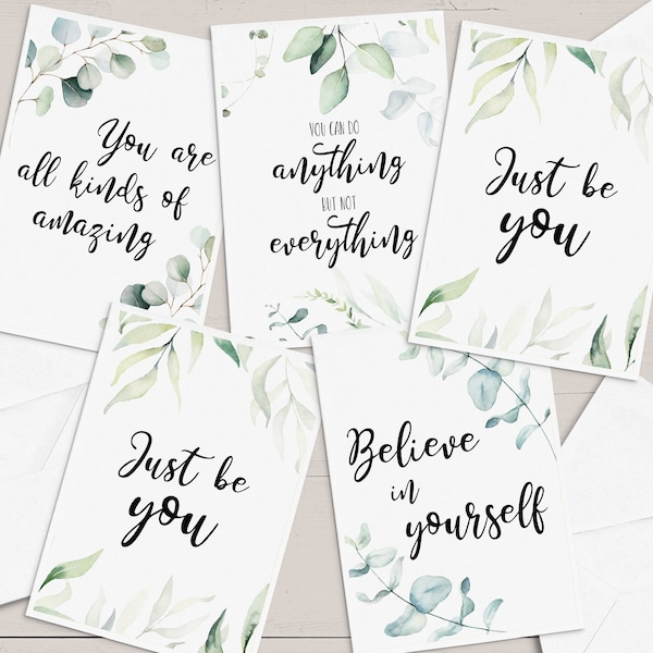 Inspirational Card - Etsy