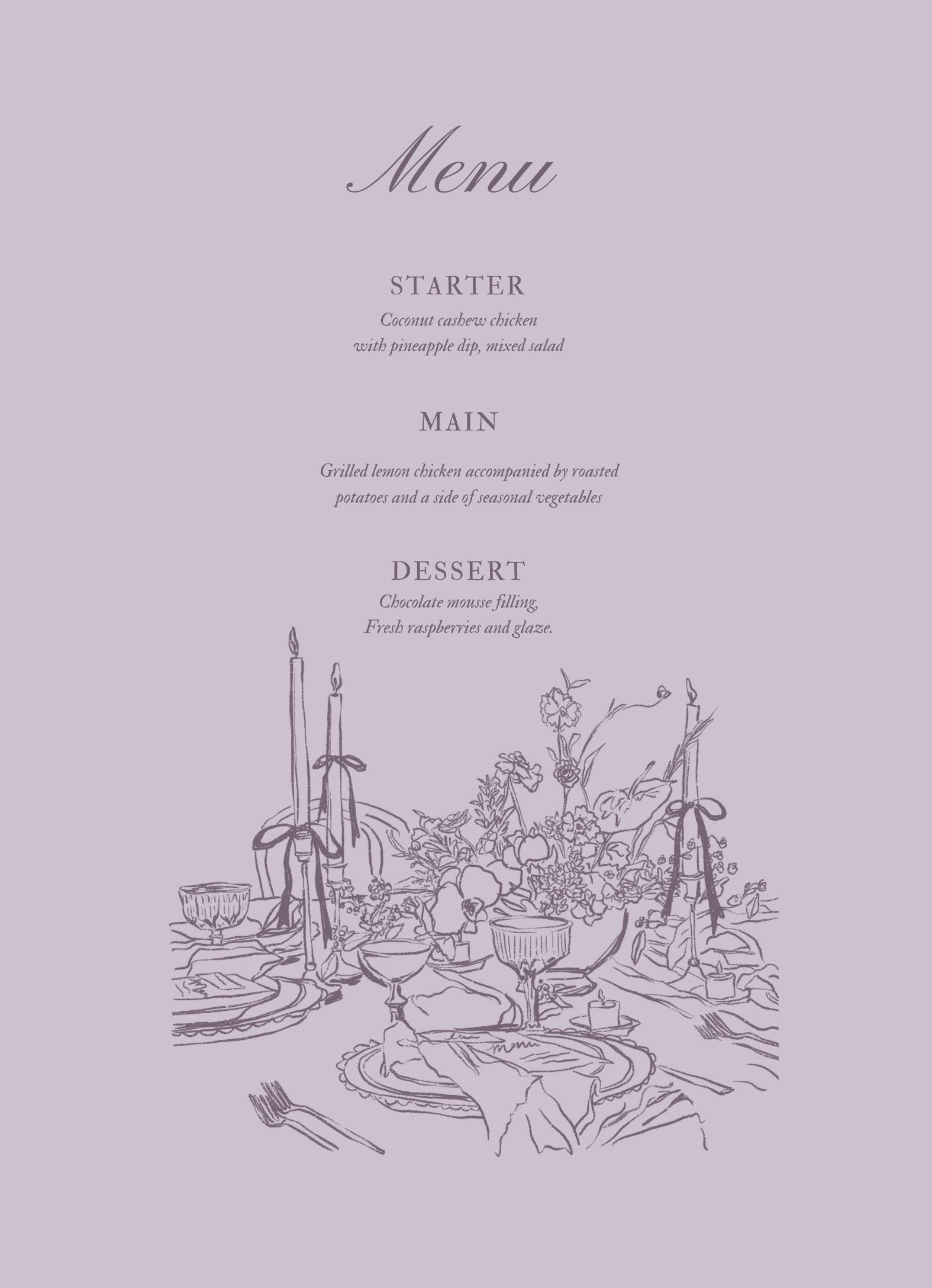 Victorian Wedding Invitation Suite: Romantic Spring Canva Template ...