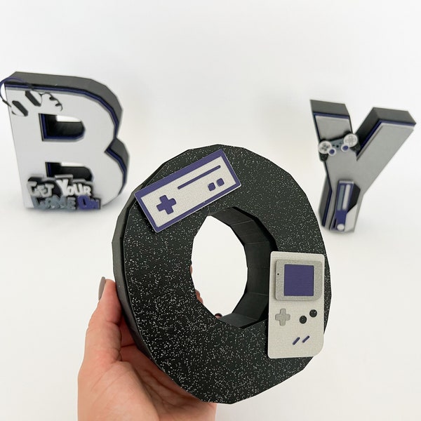 Video Game Letters - Etsy