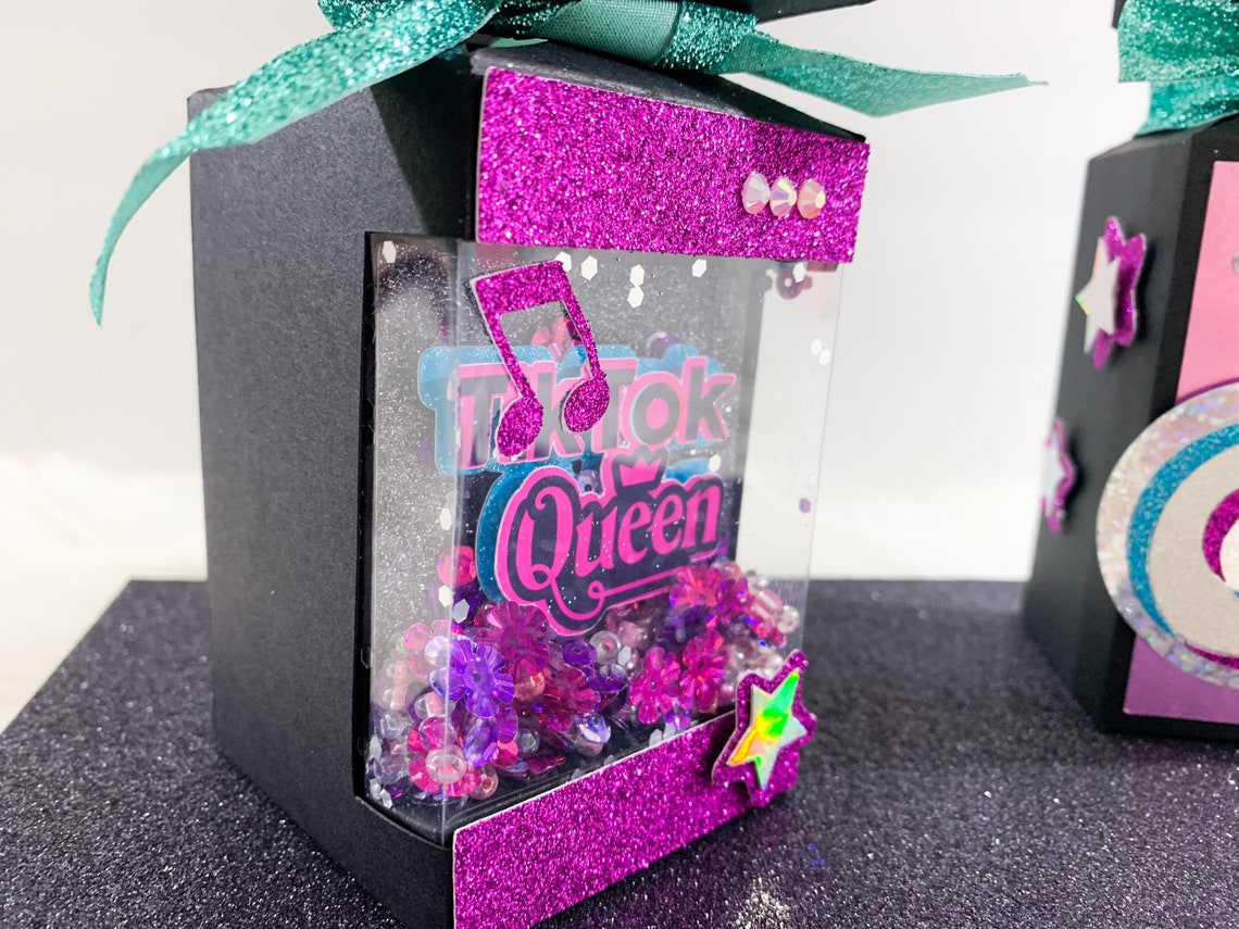Tik Tok Favor Boxes Candy Bag Candy Box Treat Box Party Etsy