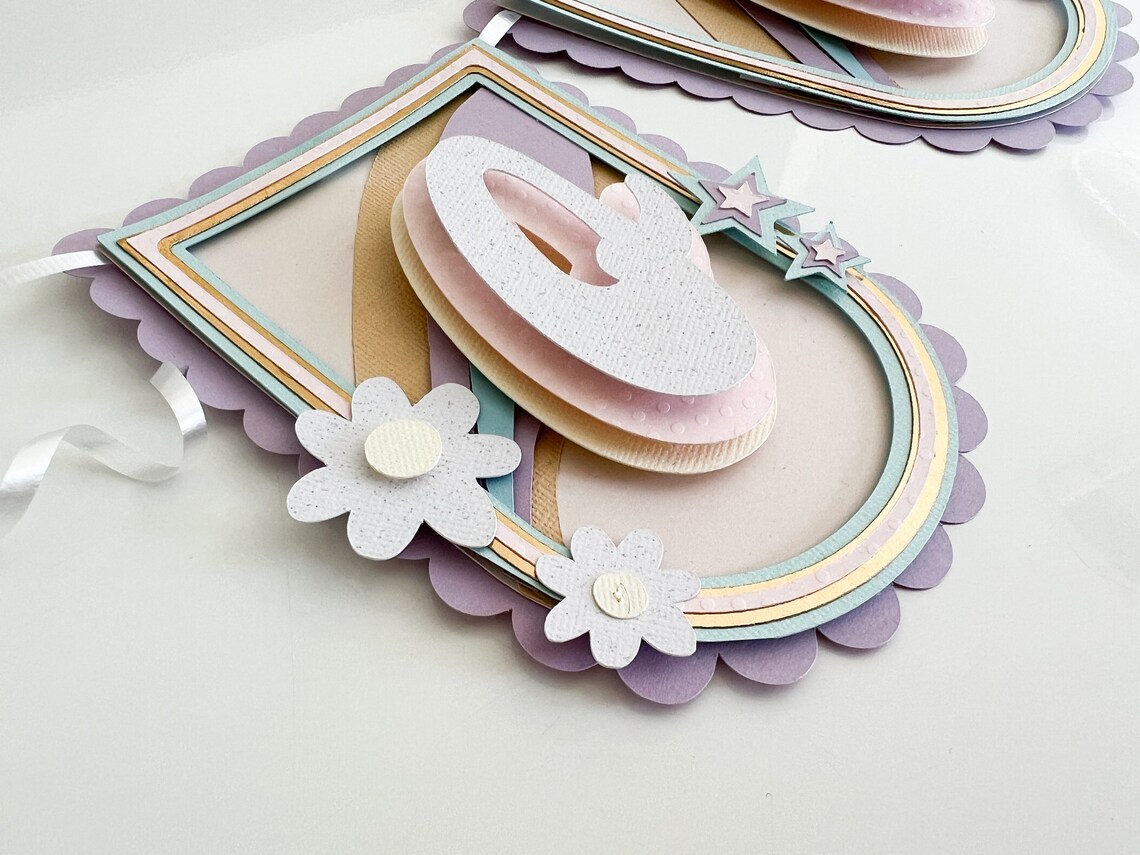 Rainbow One High Chair Banner, Birthday Banner, Boho Theme Birthday ...