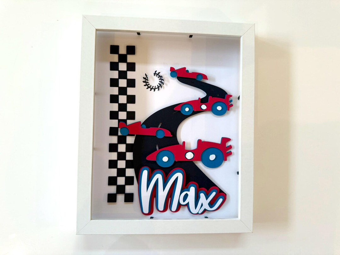 Personalized Car Name Sign, Room Decorations, Boy Nursery, Car Nursery ...