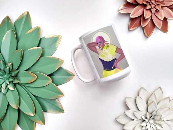 Kitchen & Dining Drink & Barware Coffee Mug Pop Art Lgbtq Pride Bob The ...