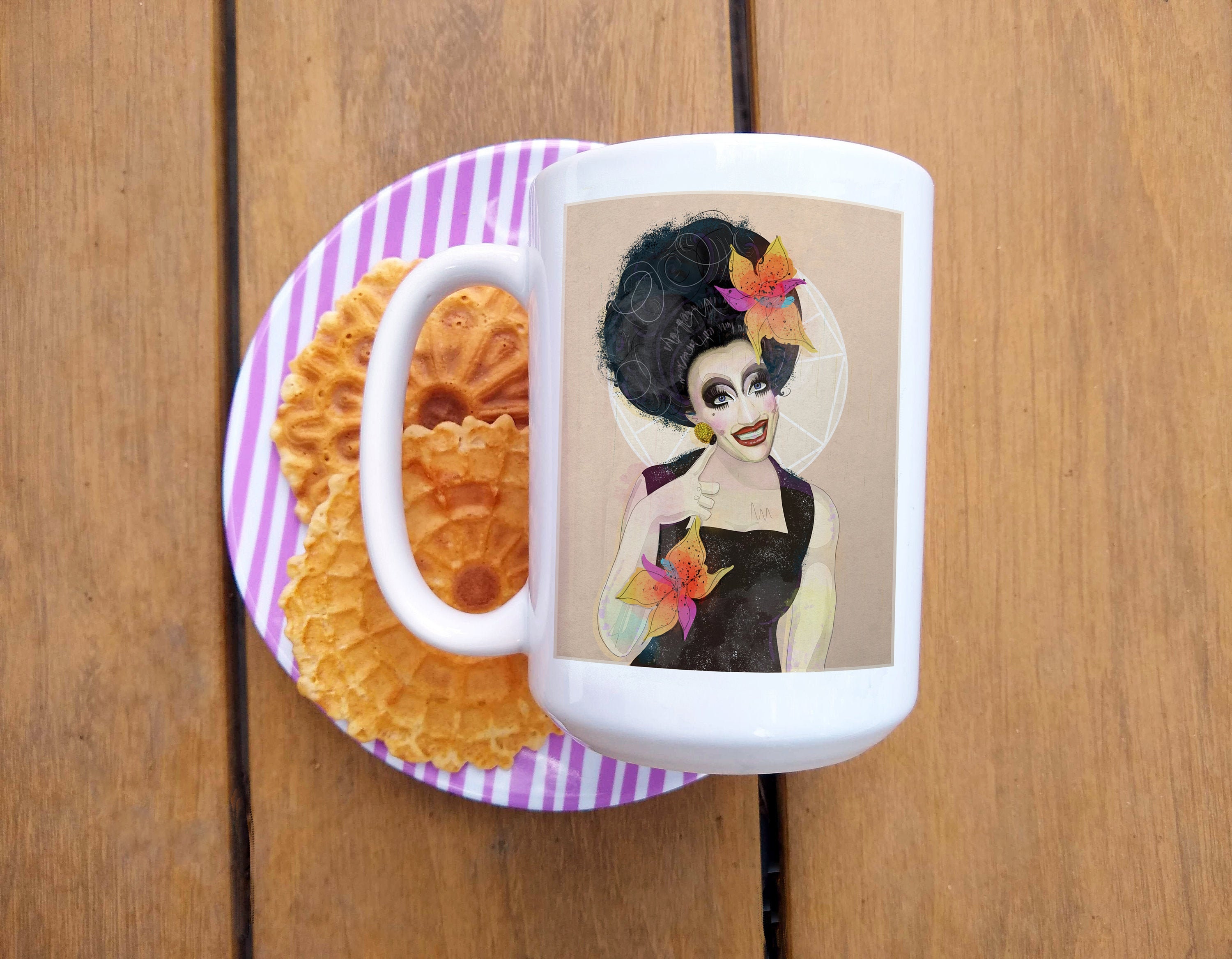 Kitchen & Dining Drink & Barware Coffee Mug Pop Art Lgbtq Pride Bob The ...