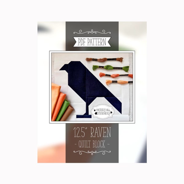 Raven Sewing Pattern - Etsy