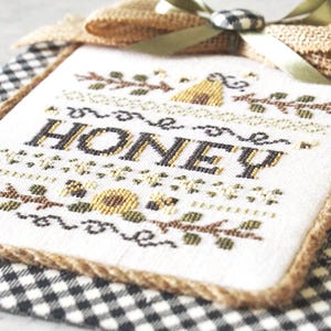 Beehive Cross Stitch Pattern | PDF Cross Stitch Design | Cherry Hill ...