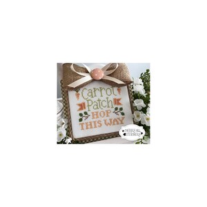 Hop This Way .PDF Cross Stitch Pattern by Cherry Hill Stitchery - Etsy