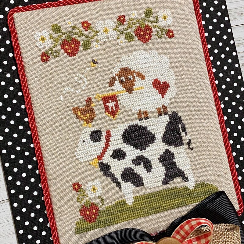Cow Cross Stitch - Etsy