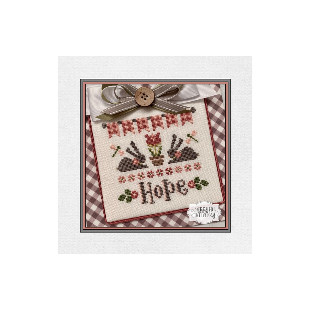 Hope .PDF Cross Stitch Pattern by Cherry Hill Stitchery - Etsy