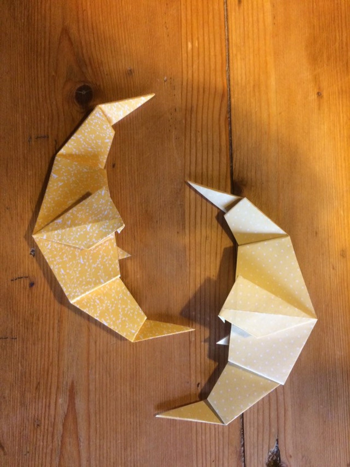 Space Exploration Origami Card Moon and Stars Origami - Etsy