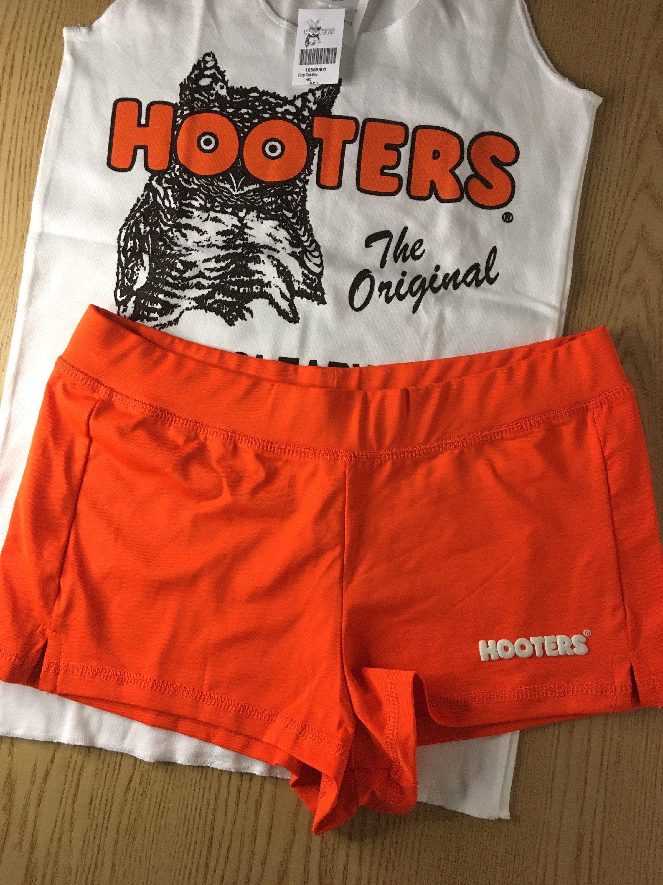 New Hooters Girl Super Sexy Tank and Shorts Outfit From the | Etsy
