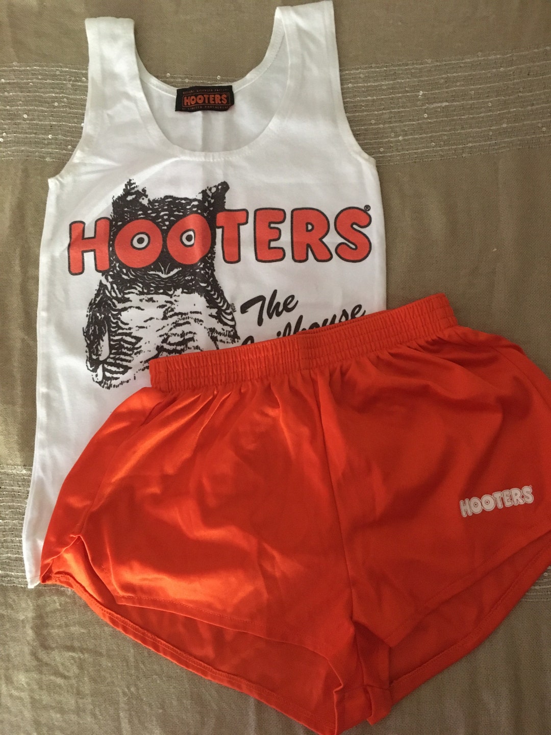 B26 3 Hooters Girl Rare Vintage Original Super Sexy Uniform Tank and ...