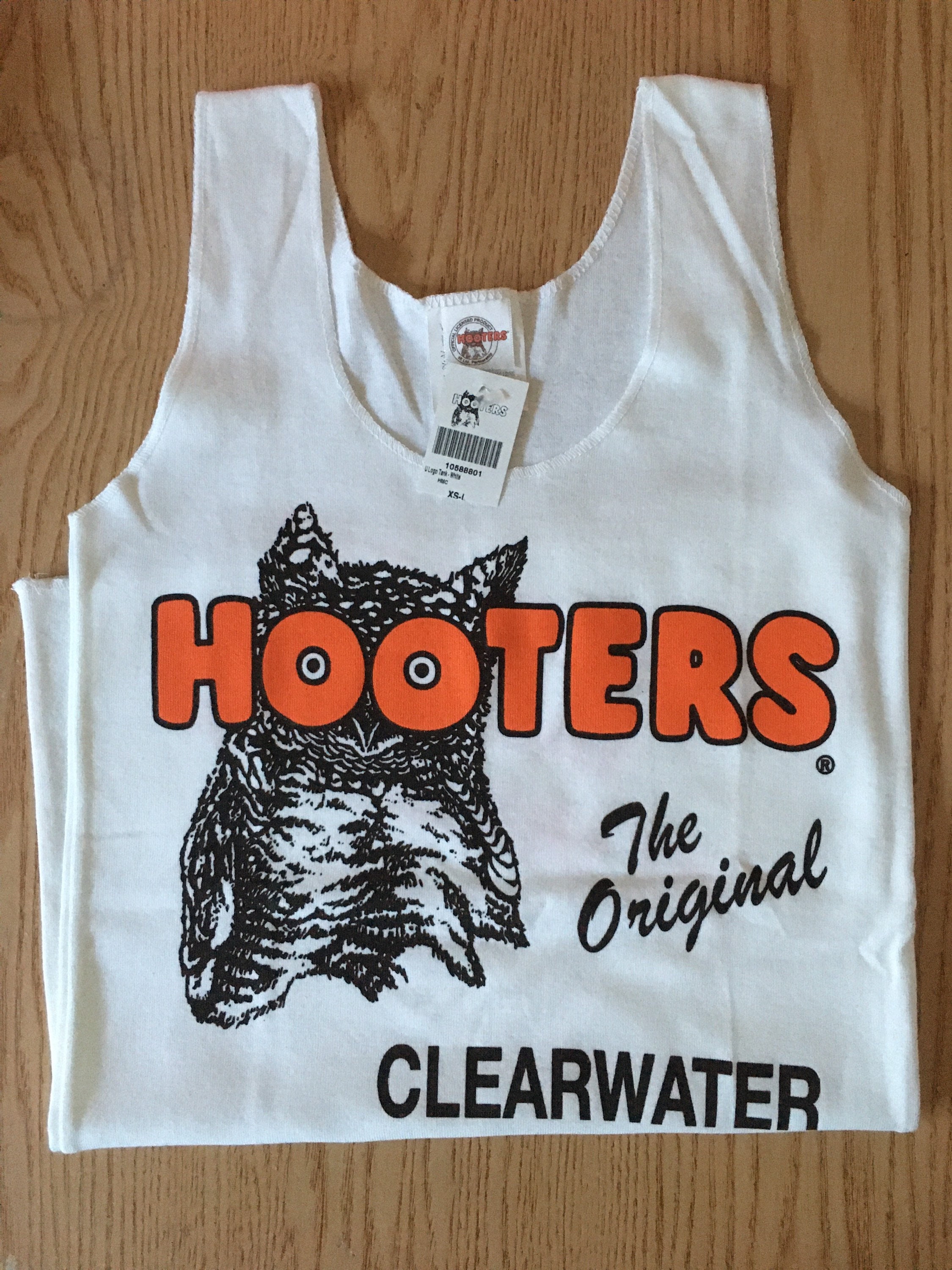 New Hooters Girl Uniform Tank From Clearwater Florida XS - Etsy