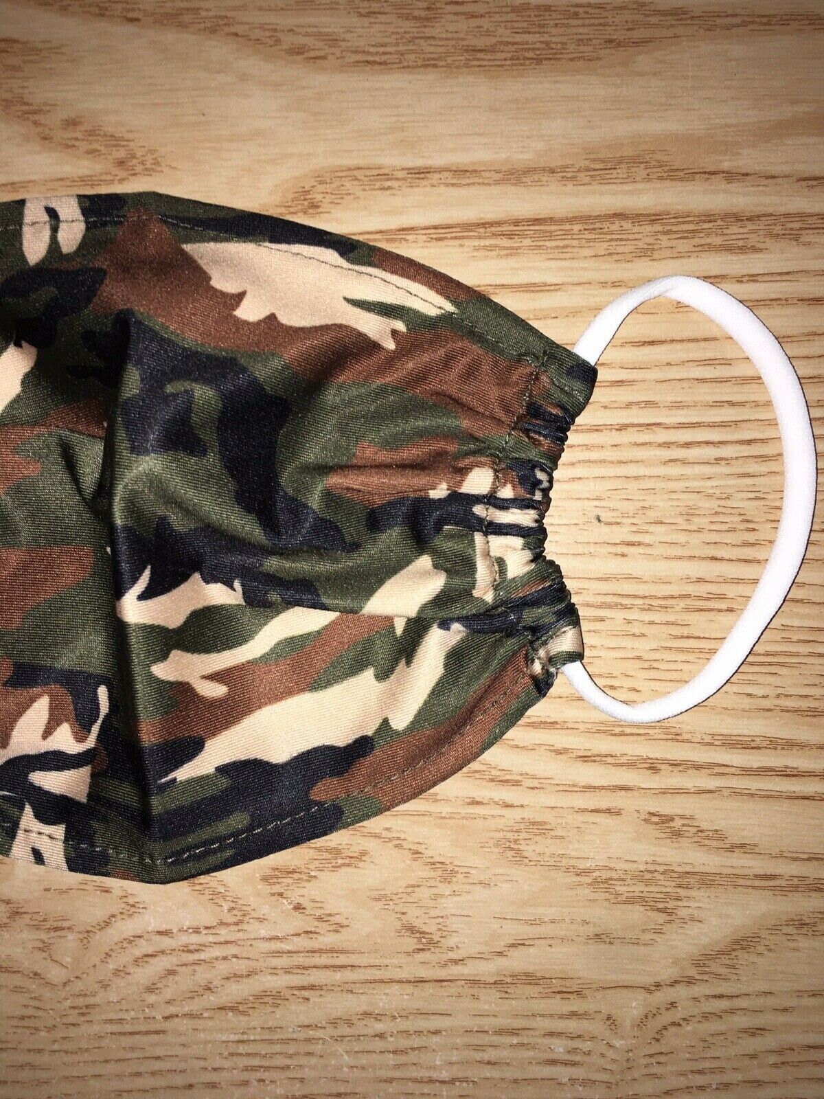 New Lot of 2 Camo Print Unisex Face Masks Cotton Soft Stretchy | Etsy