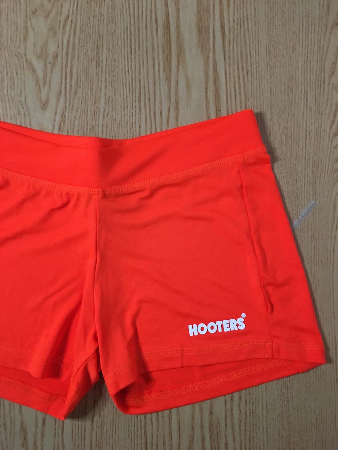 New Womens Hooters Girls Uniform Shorts With a Small Flaw Size Medium 5 ...
