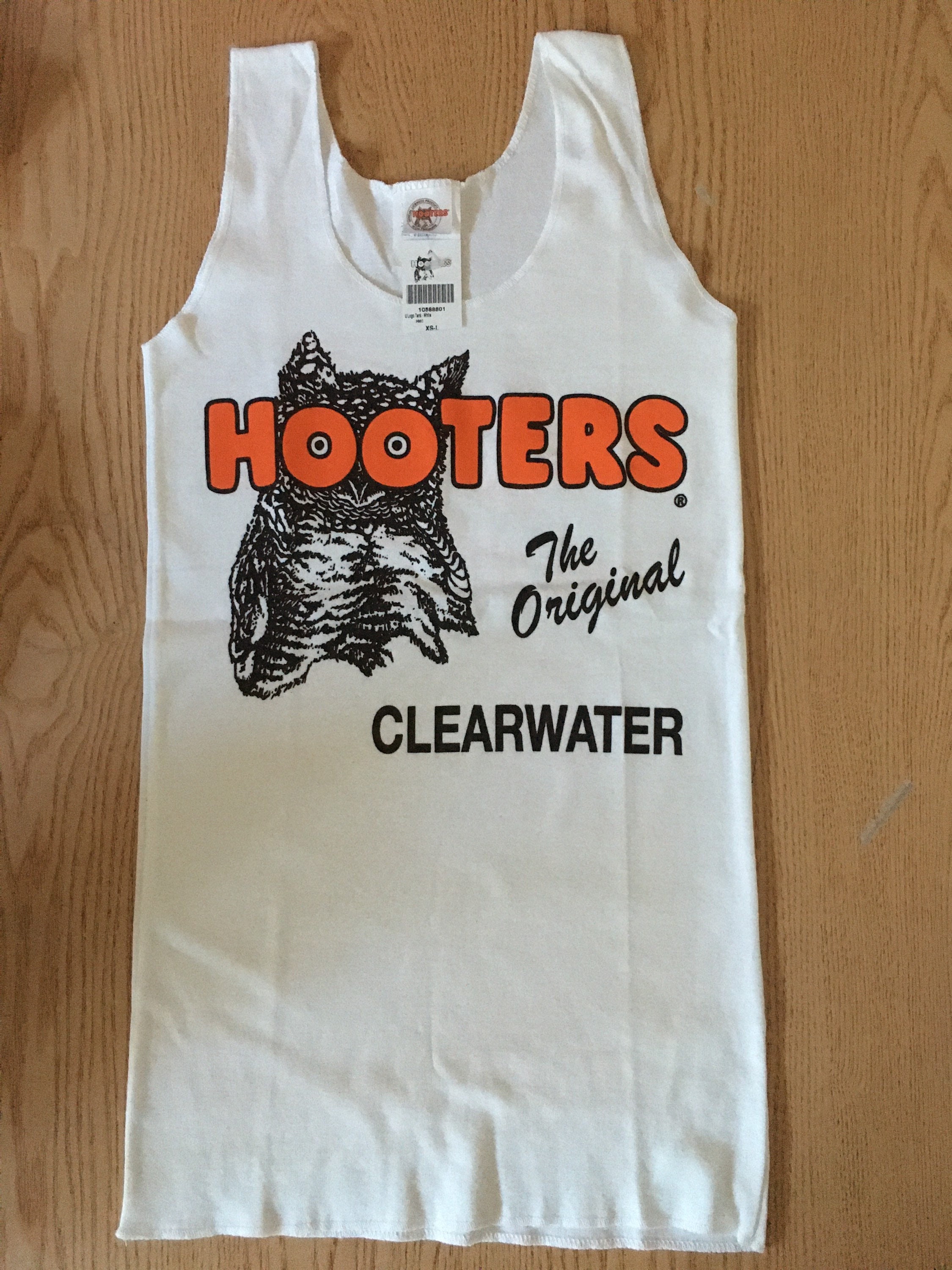 New Hooters Girl Uniform Tank From Clearwater Florida XS - Etsy