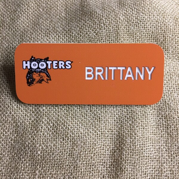 Hooters Name Tag - Etsy