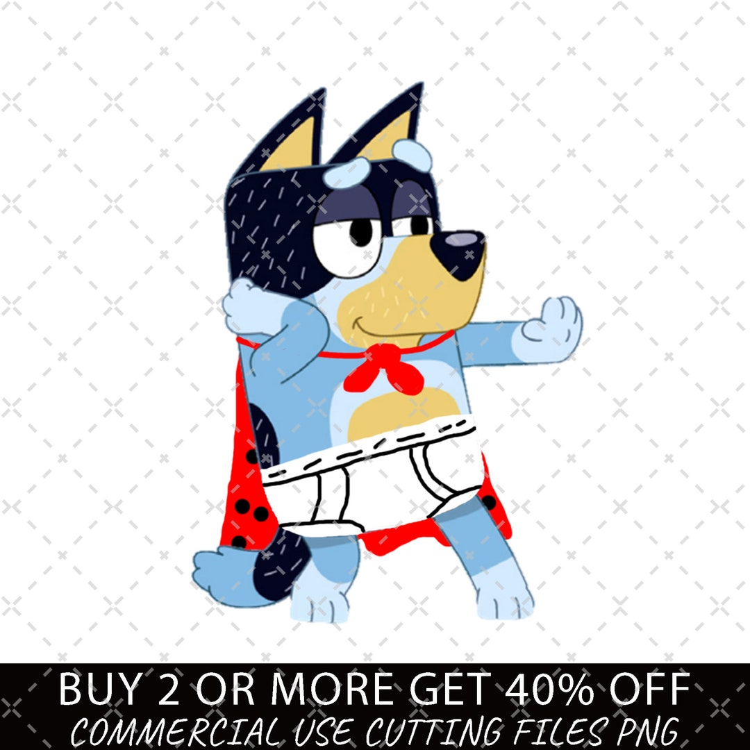 Bluey Papà PNG, Bluey Famiglia PNG, Bluey Png, Bluey Bingo Png, Bluey ...