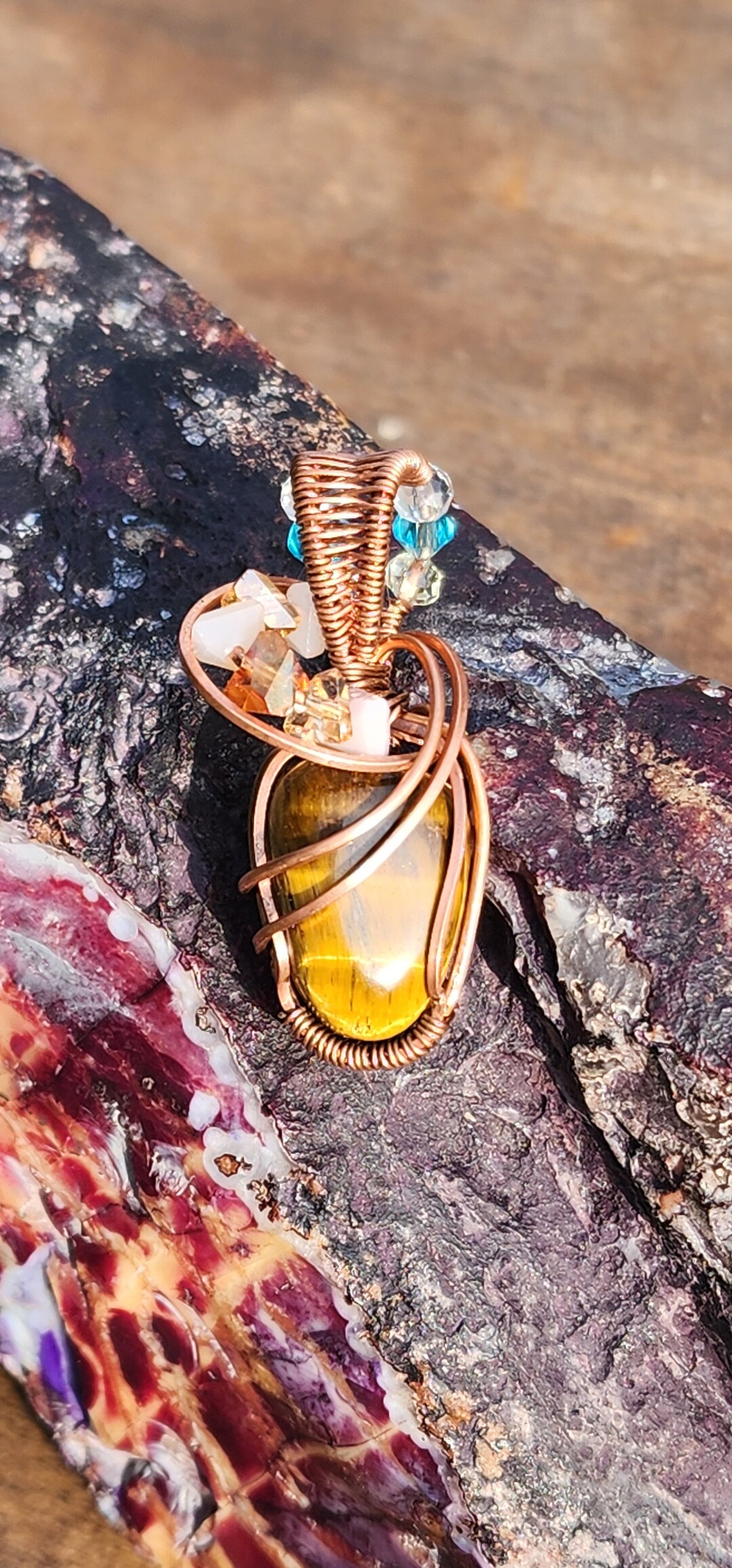 Celtic Wave Tiger's Eye - Etsy