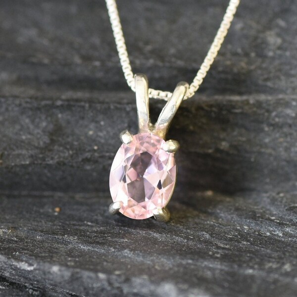 Pink Diamond Pendant - Etsy