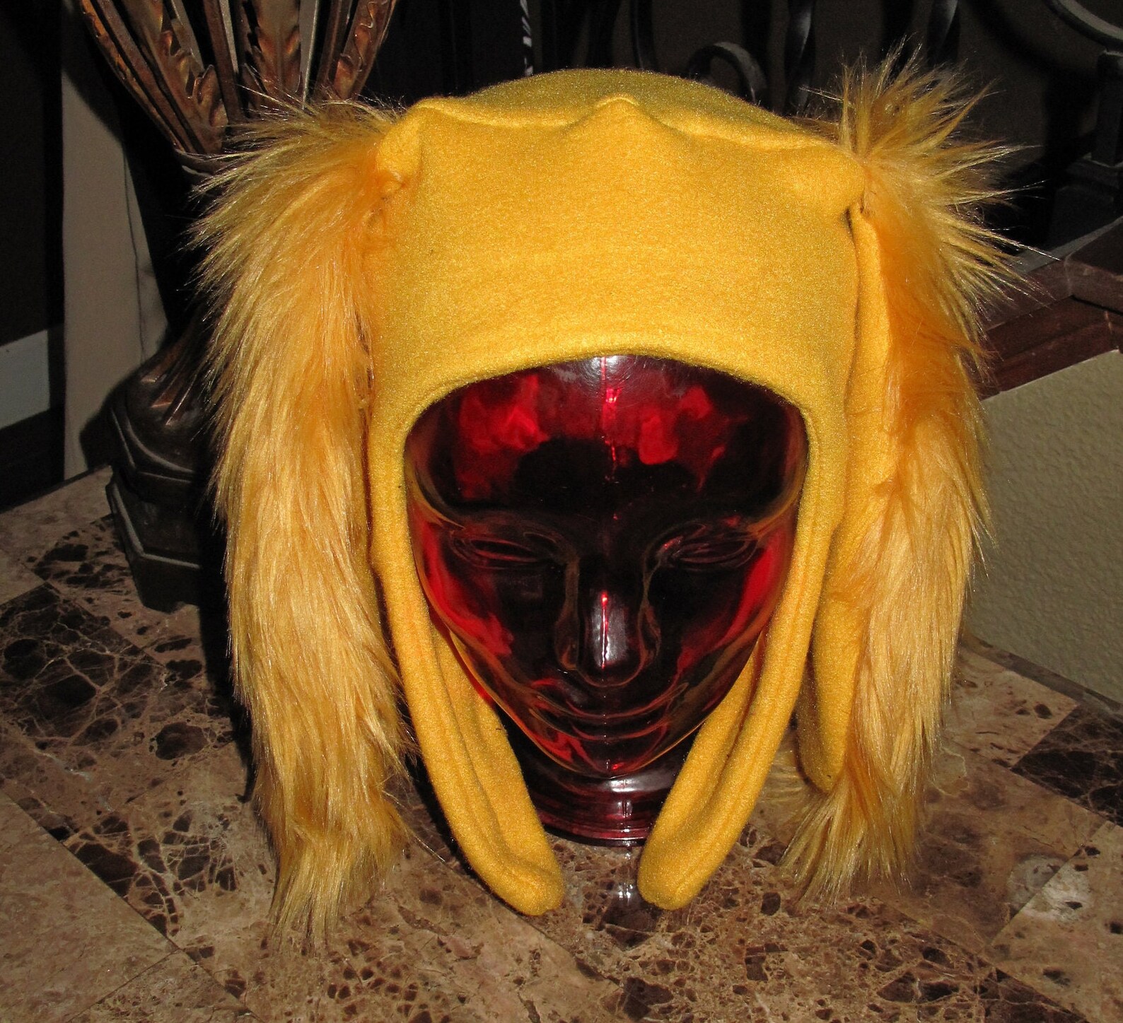 Spaceballs Jake the Dog Fleece Winter Warm Ear Dog Ear Flap - Etsy