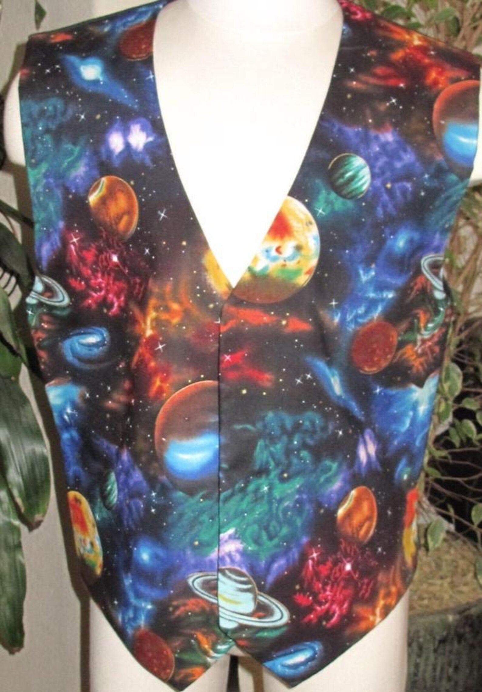 Galaxy Planets Tuxedo Vest or Sporty Geeky Graduation Cosplay Vest ...