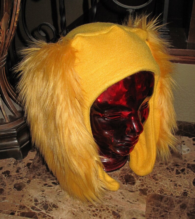 Spaceballs Jake the Dog Fleece Winter Warm Ear Dog Ear Flap - Etsy