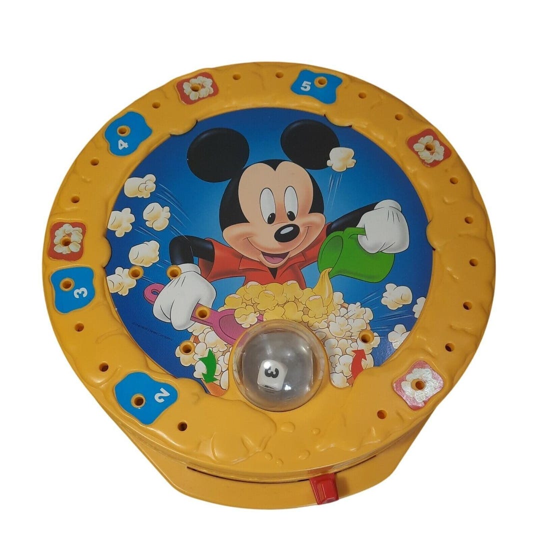 1991 Disney Mickey's Poppin' Magic Game Board ONLY – Parker Brothers ...