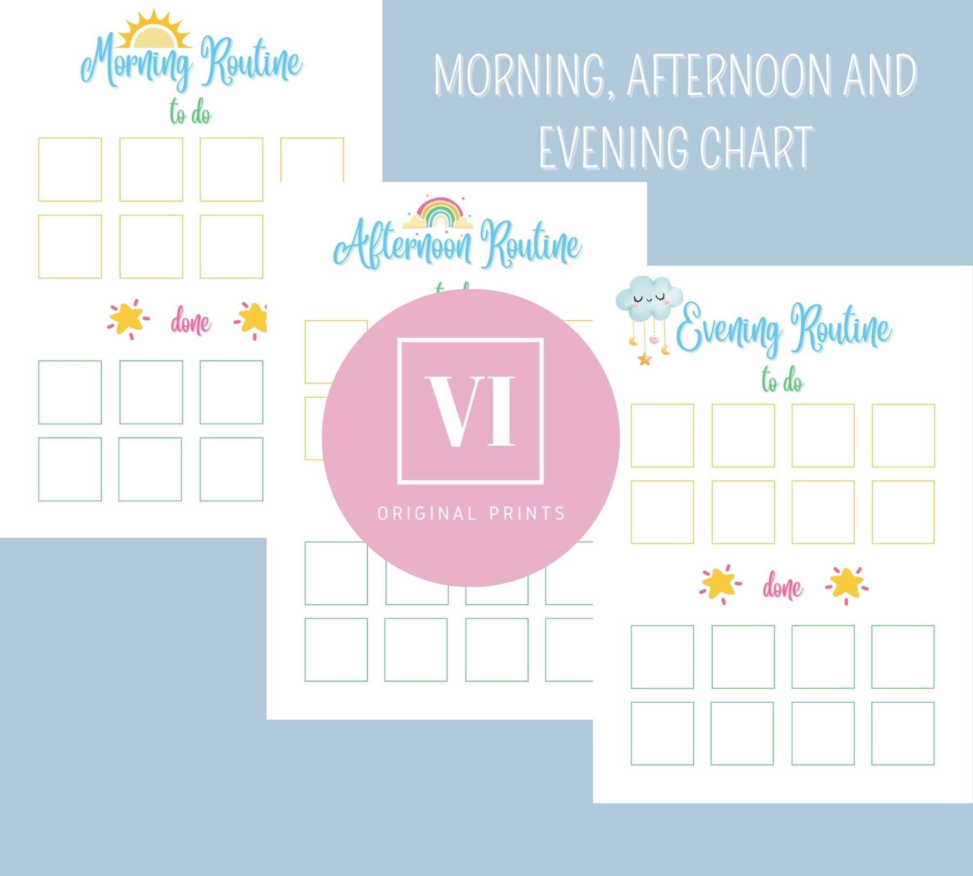 TODDLER ROUTINE, Kids Routine Chart, Visual Schedule, Morning Afternoon ...