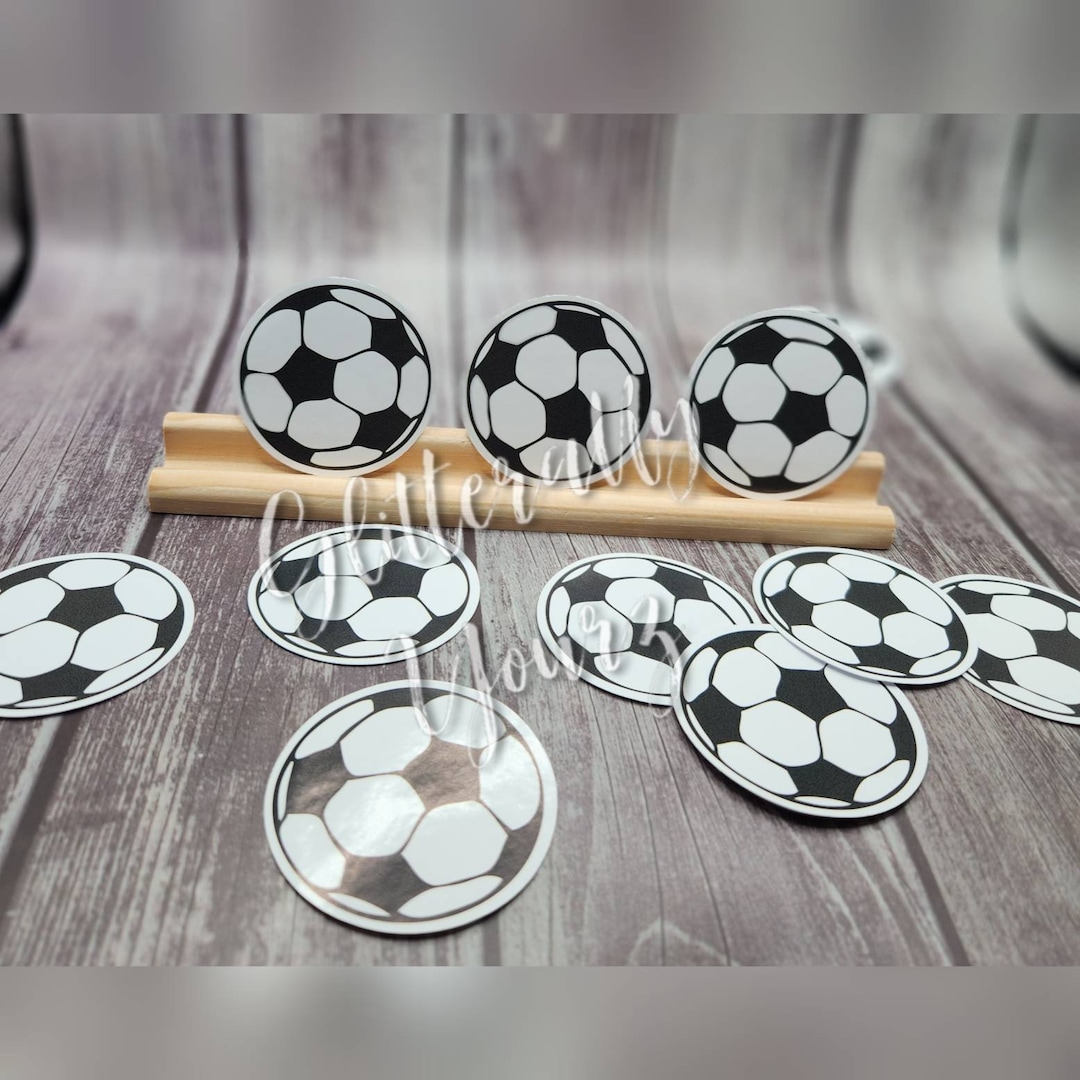 Soccer Ball Stickers for Laptop or More! - Etsy