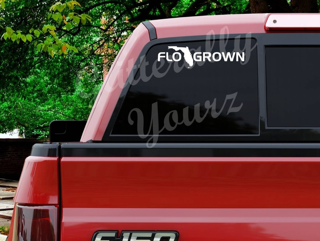 Flo Grown Vinyl Decal for Car or Laptop or More Car Decal - Etsy