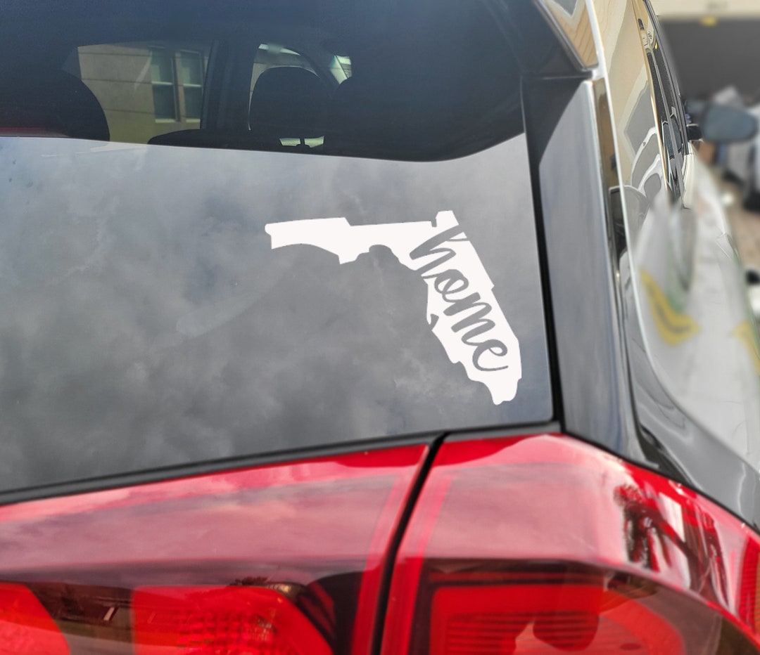 State of Florida Vinyl Decal for Car or Laptop or More Florida or Home ...