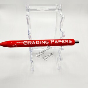Teacher Life, Grading Papers, Glitter Gel Pens Inkjoy Personalized ...