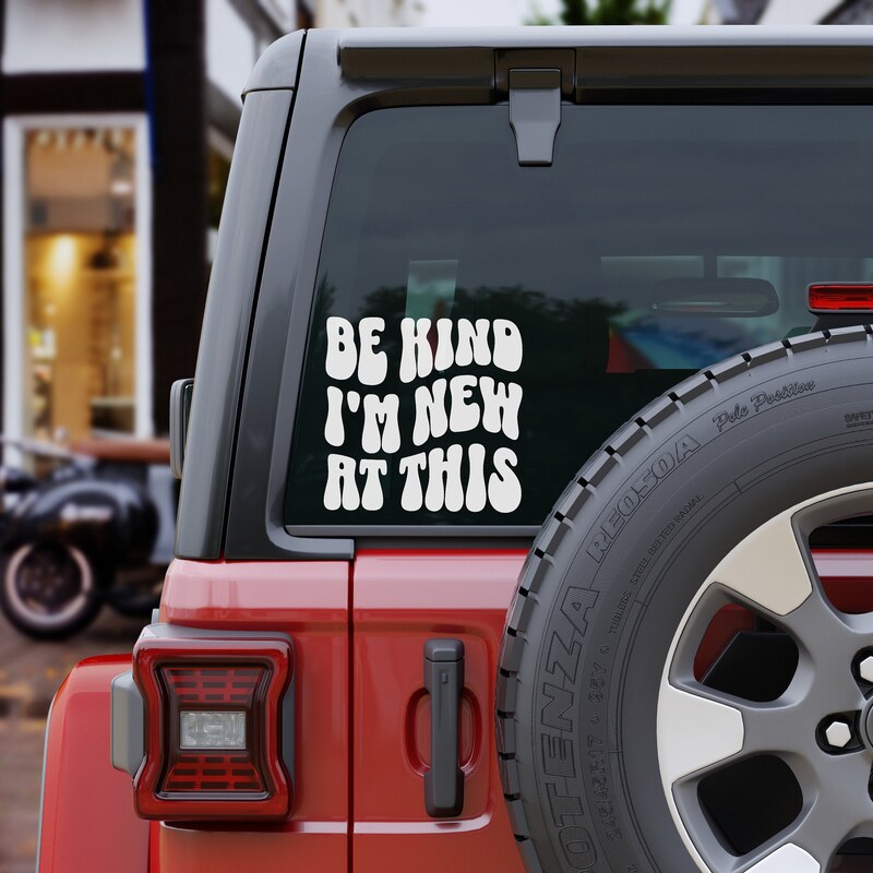 New Driver Car Stickers - Etsy