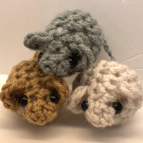 Crochet Mouse Pattern Realistic Crochet Baby Mouse Pattern | Etsy