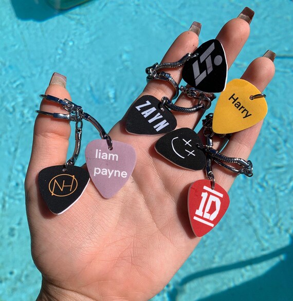 One Direction picks inspired keychains - Etsy France