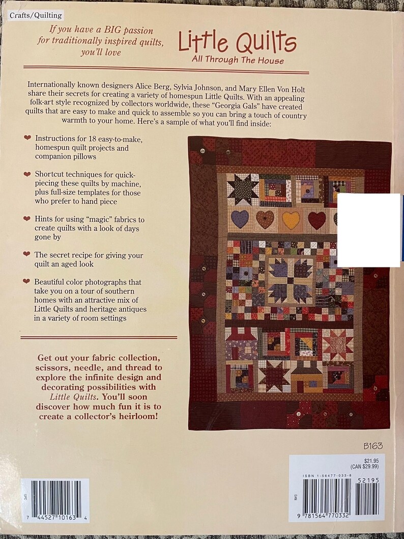 Quilting Books; Assorted Paperbacks; Previously Owned - Etsy