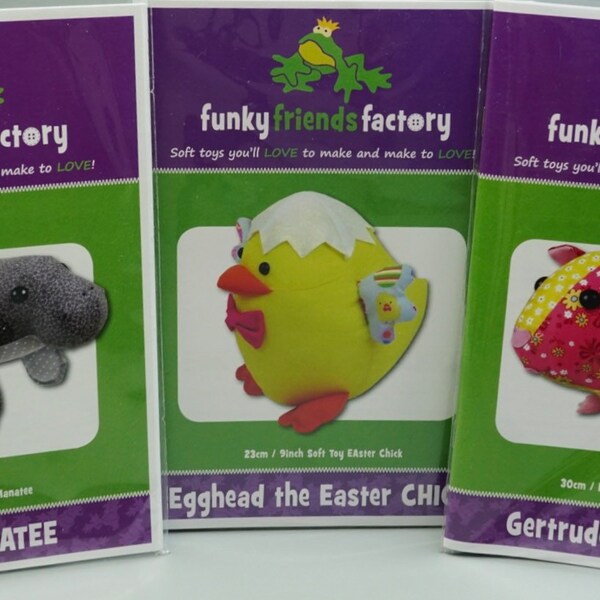 Funky Friends Factory - Etsy
