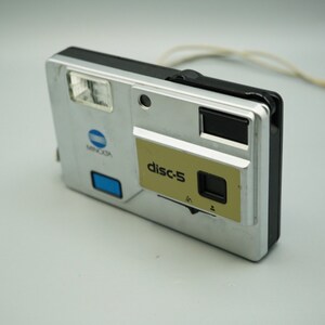 1980s Minolta Disc-5 Camera; Previously Owned - Etsy