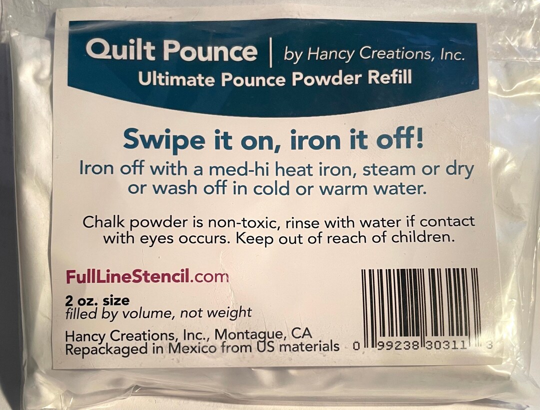 Quilting Notions, Ultimate Pounce Powder Refill, New Quilting Supplies ...