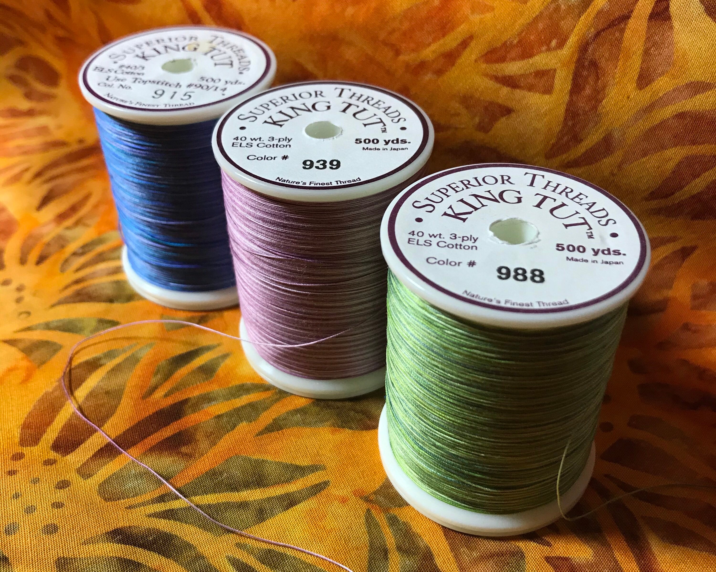 King Tut Thread Assorted Colors 909 927 929 939 955 | Etsy