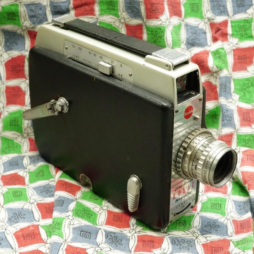 1950s Cine-kodak Royal 16mm Film Magazine Movie Camera; Previously ...
