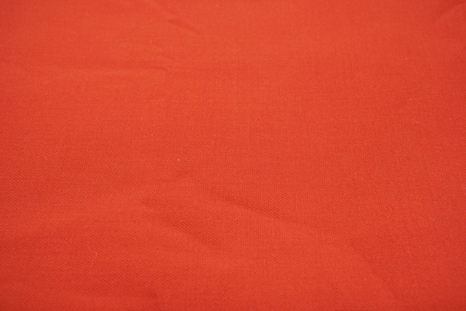 Stretch Knit Fabric Solid Red-Orange Color Medium Weight | Etsy