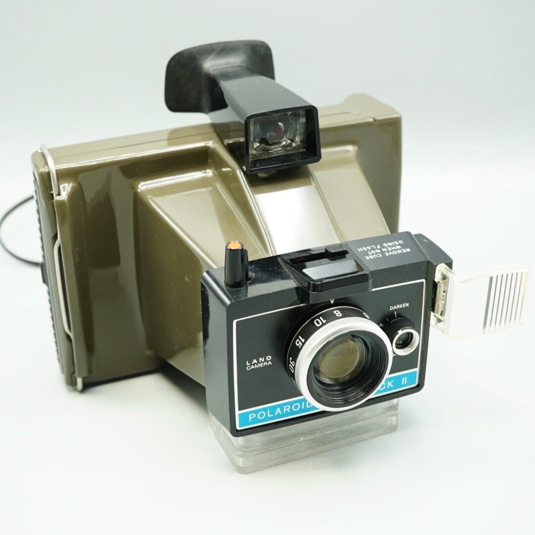 1970s Polaroid Colorpack II Land Camera in Olive Drab Color With Strap ...