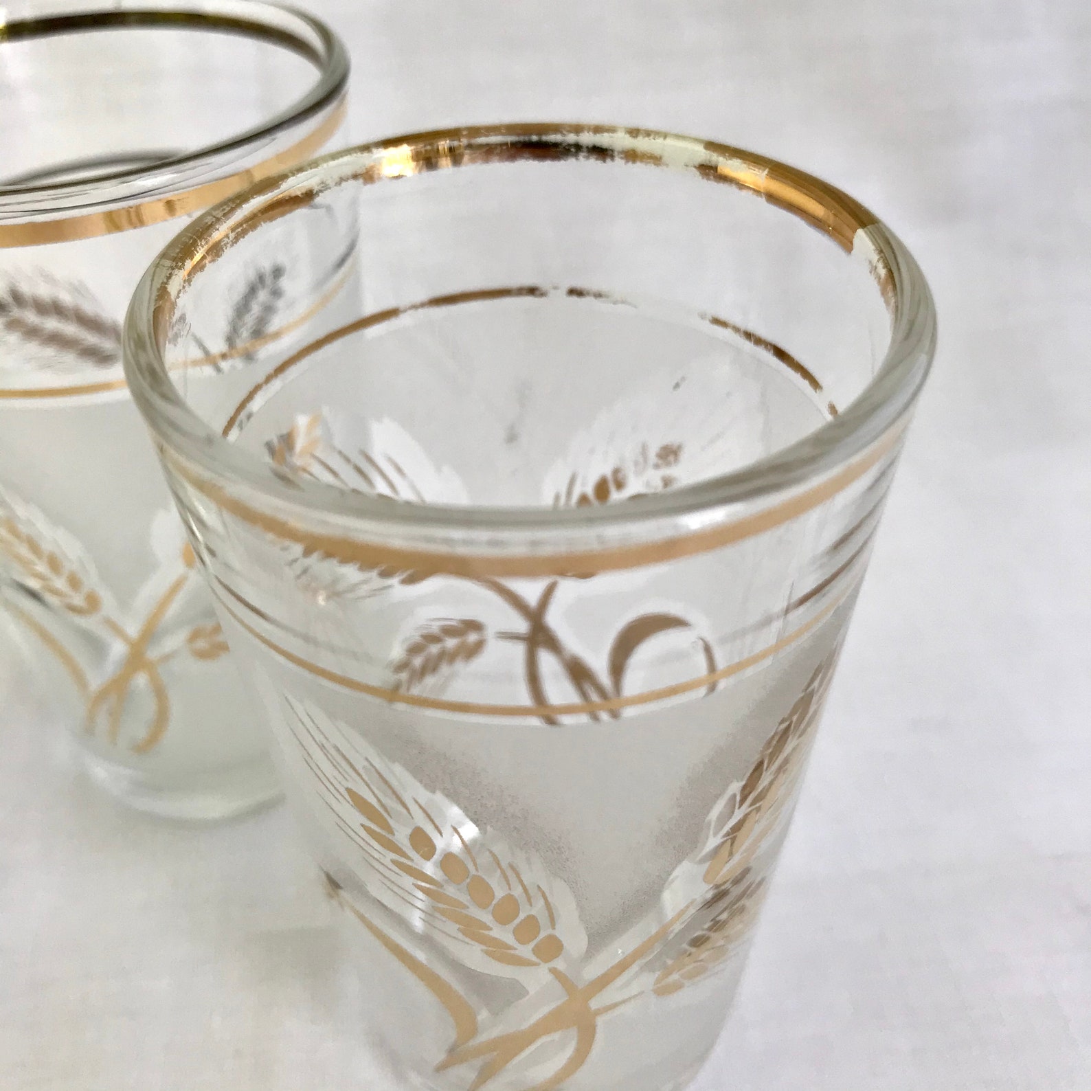 1970s Vintage Covetro Italian Short Double Shot Glasses With - Etsy